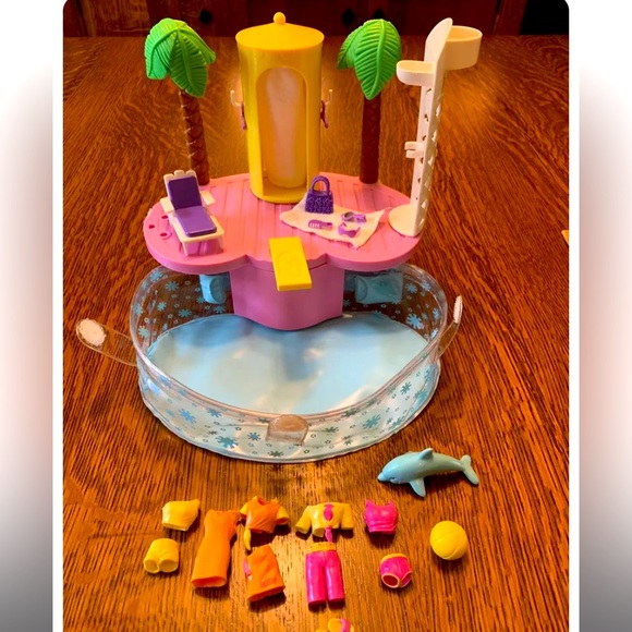 Toys | Vintage Polly Pocket Swimming Pool From The Splashin Fashion ...